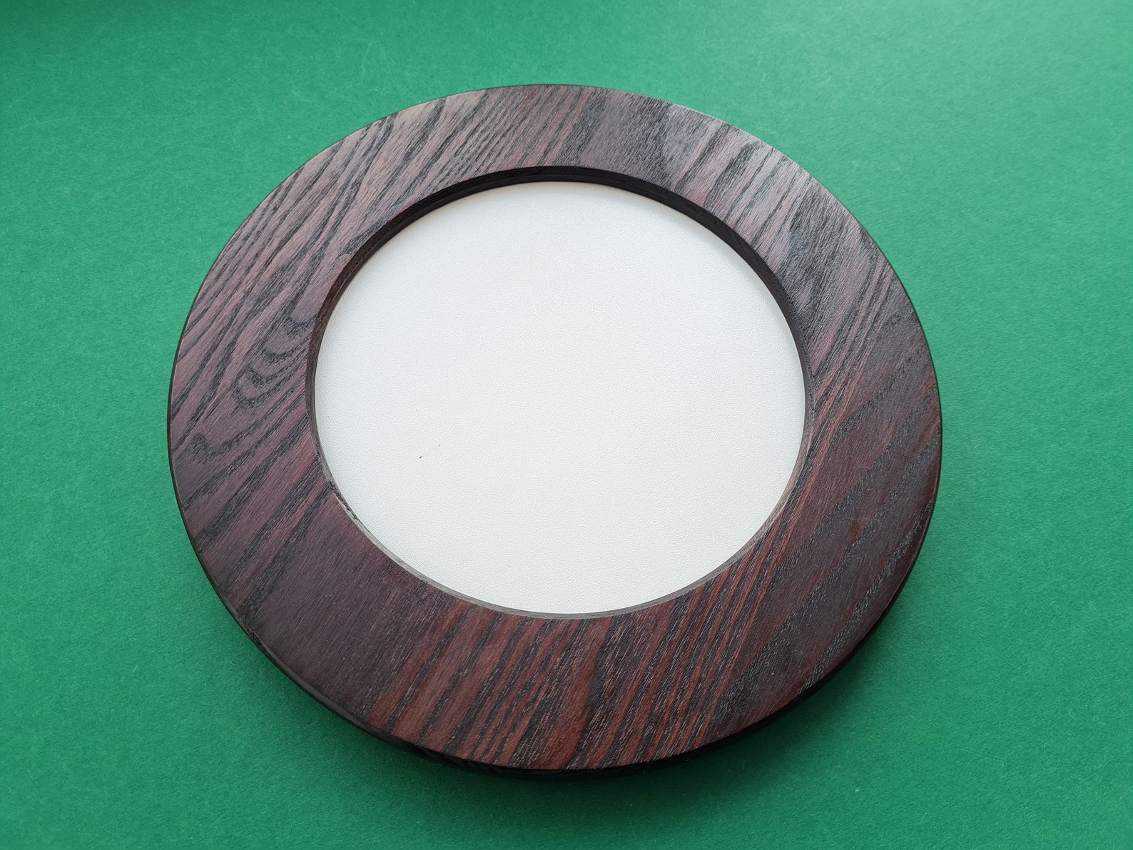 Wide Round Frame, Modern Round Frame, Picture Frame, Wooden Round Frame ...
