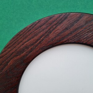 Wide Round Frame, Modern Round Frame, Picture Frame, Wooden Round Frame ...