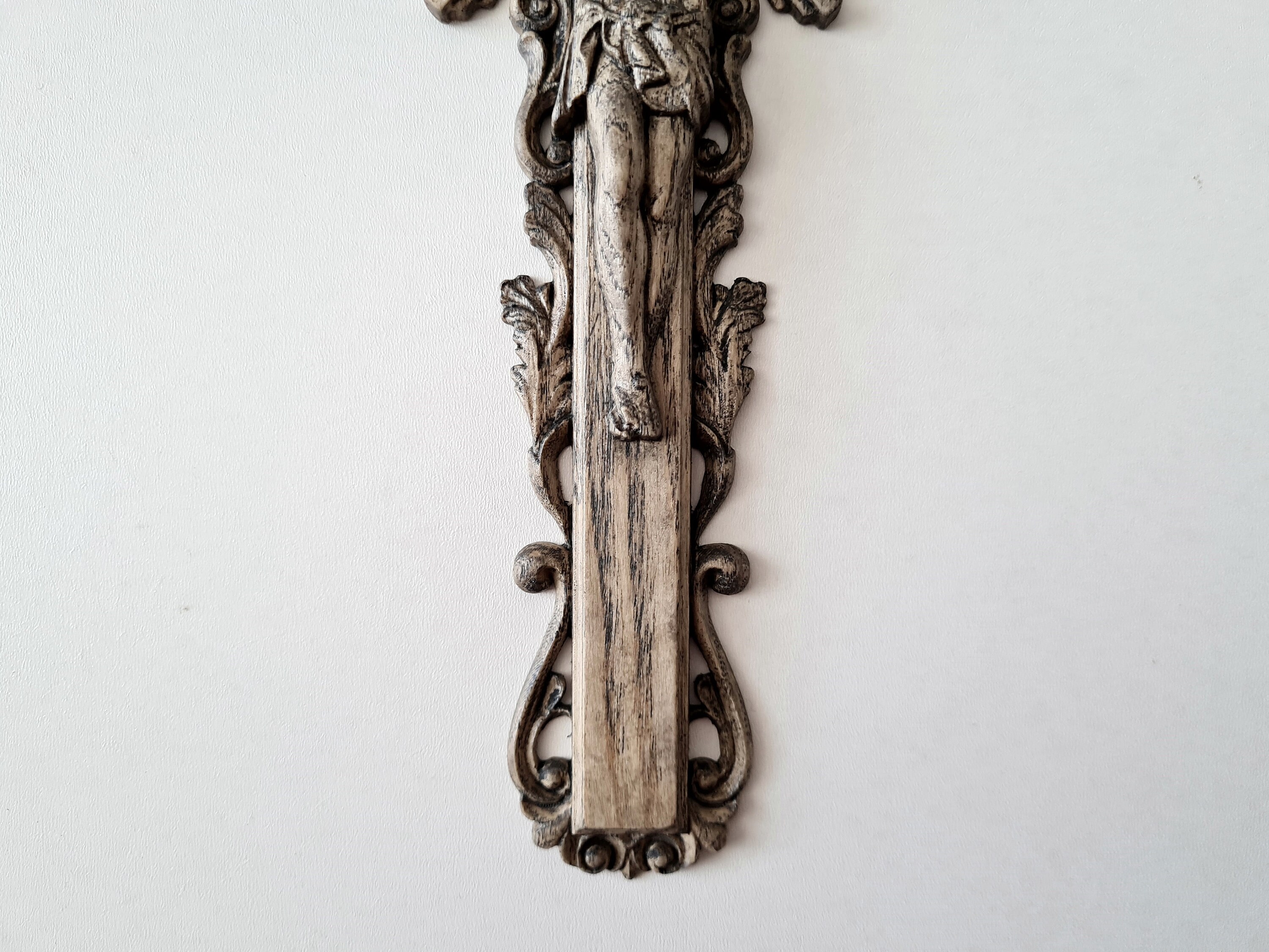 Wood Crucifix Catholic Cross Wood Carving Crucifix Jesus | Etsy