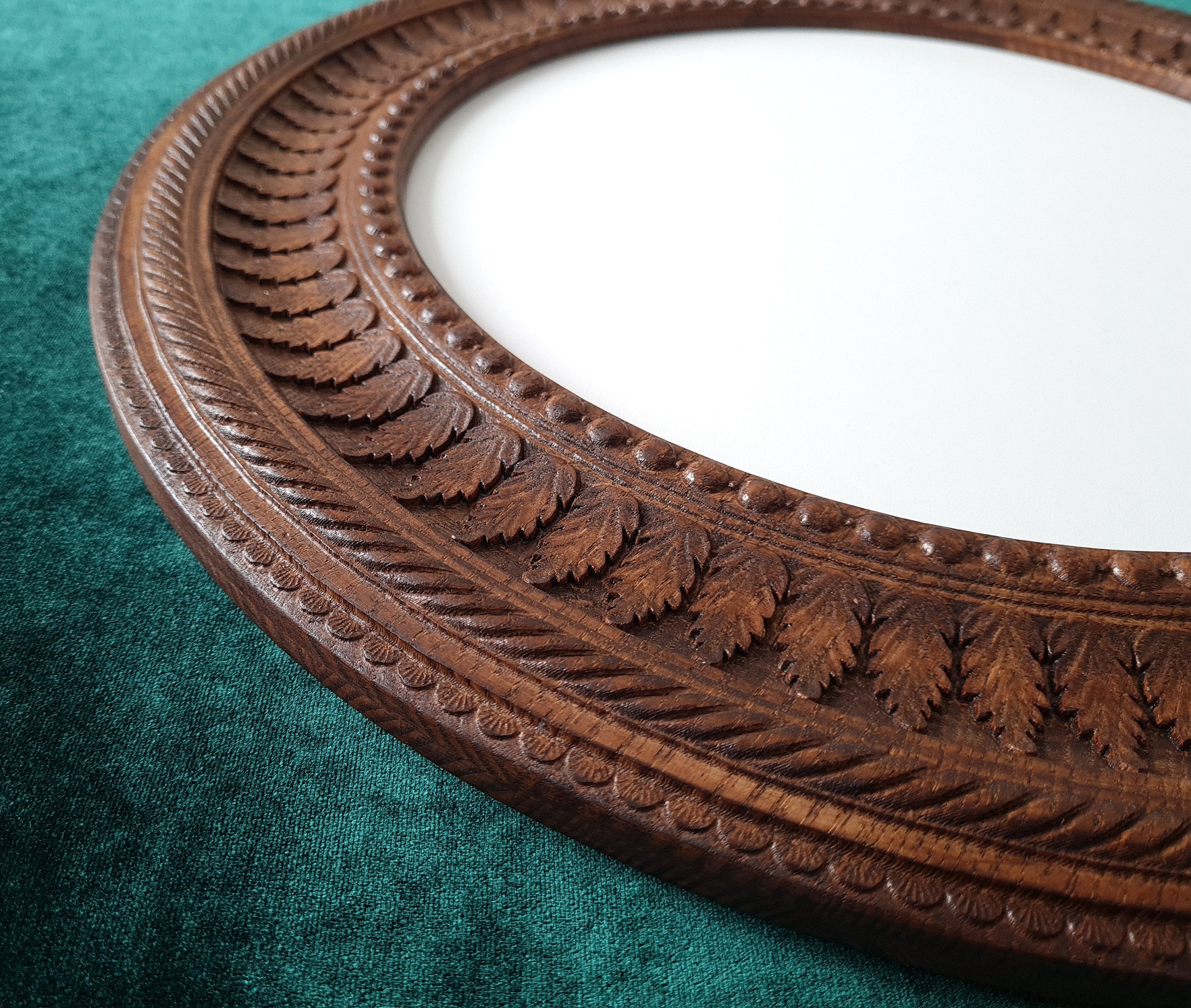 Round Frame Wooden Round Frame Round Picture Frame Round | Etsy