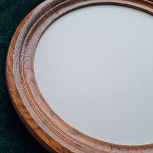 Wooden Round Frame, Round Picture Frame, Round Frame, Choose Size: 4 X ...