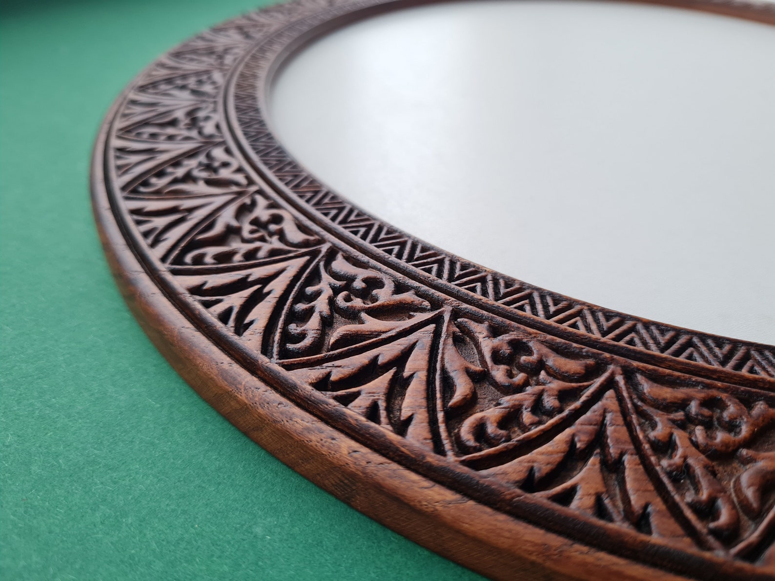 Round Frame Wooden Round Frame Round Picture Frame Round - Etsy