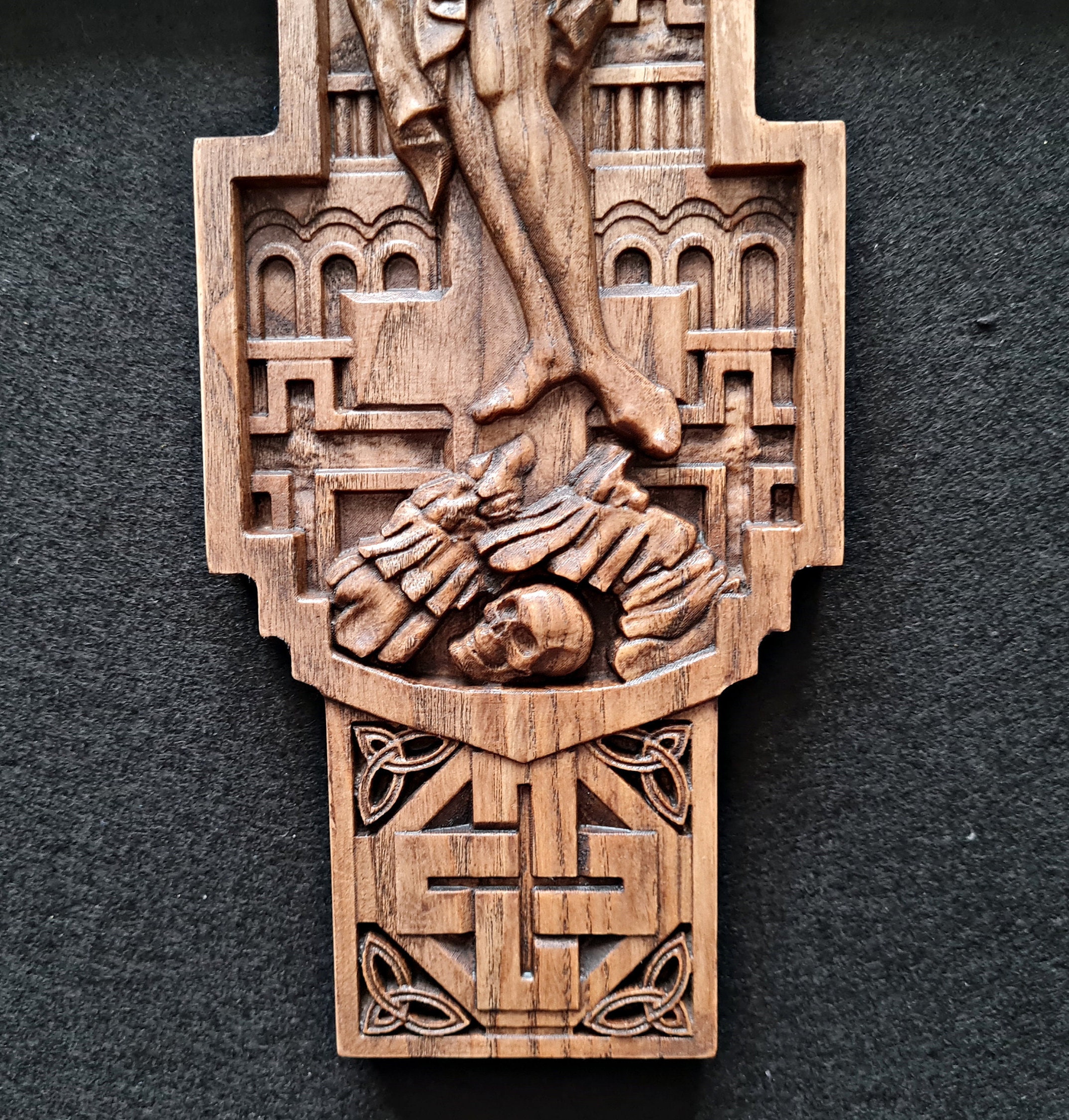 Wooden Crucifix Wooden Cross Wood Crucifix Christianity Jesus | Etsy