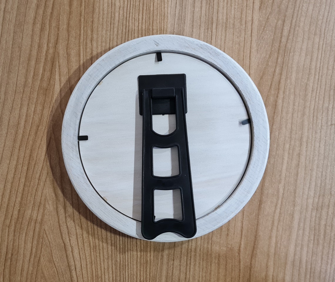 Tabletop White Round Frame Round Picture Frame Wooden Frame - Etsy