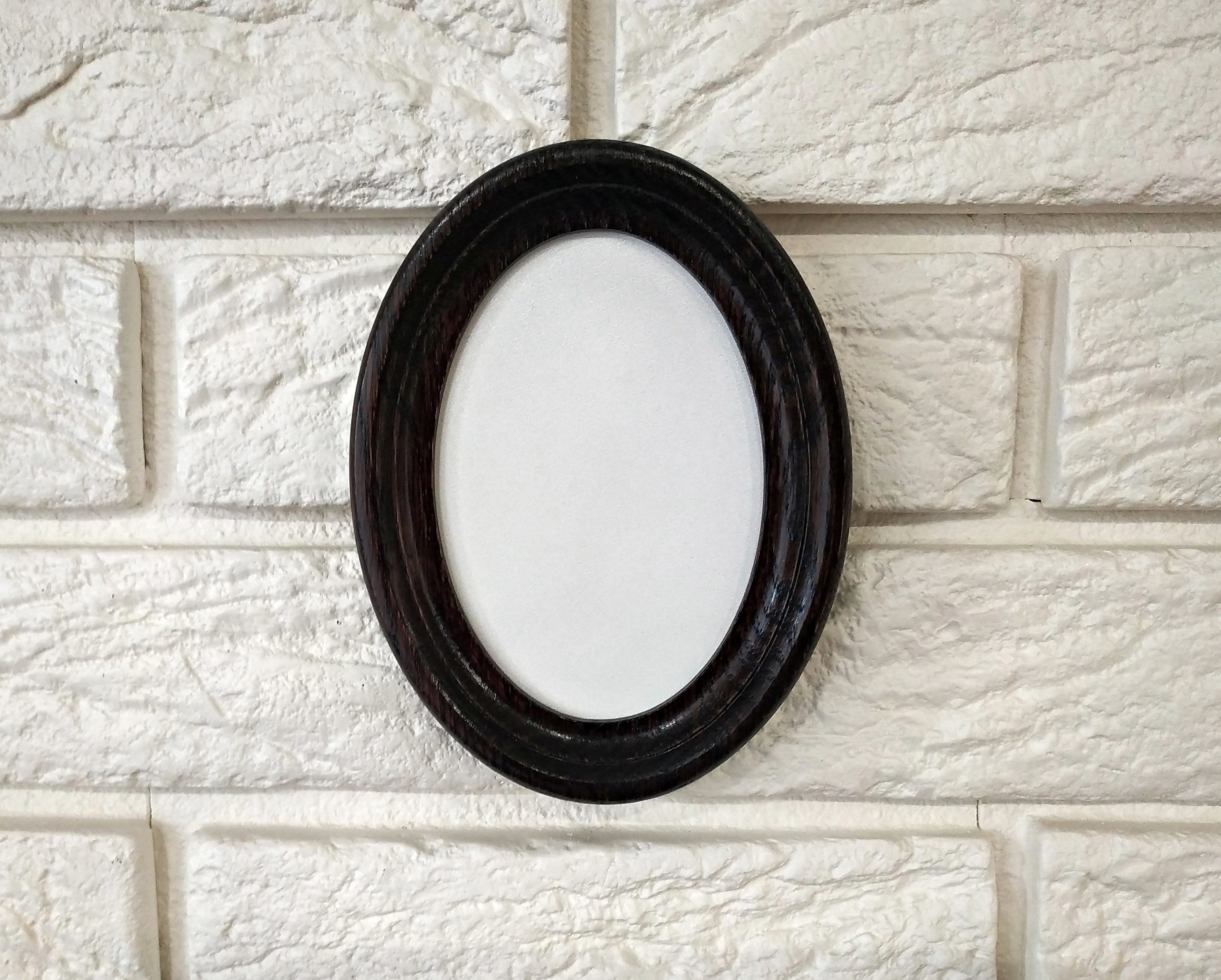 Wooden Oval Frame Oval Picture Frame Photo Frame Choose | Etsy