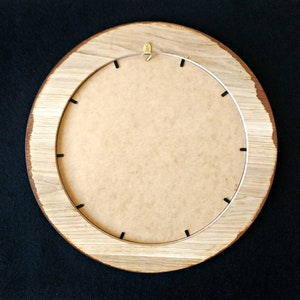 Round Frame, Wooden Round Frame, Round Picture Frame, Round Carved ...