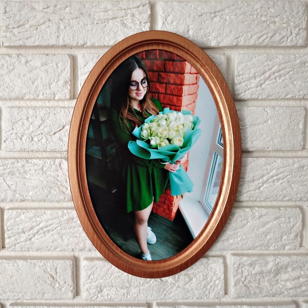 Oval Picture Frame - Etsy