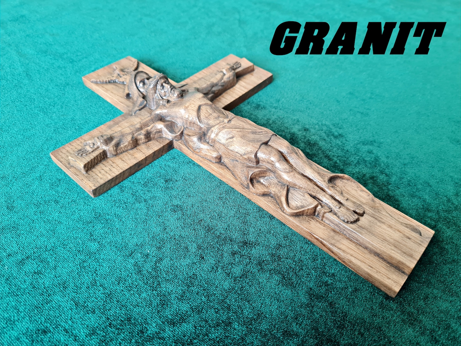Wooden Original Crucifix Wooden Cross Natural Wood Carved - Etsy