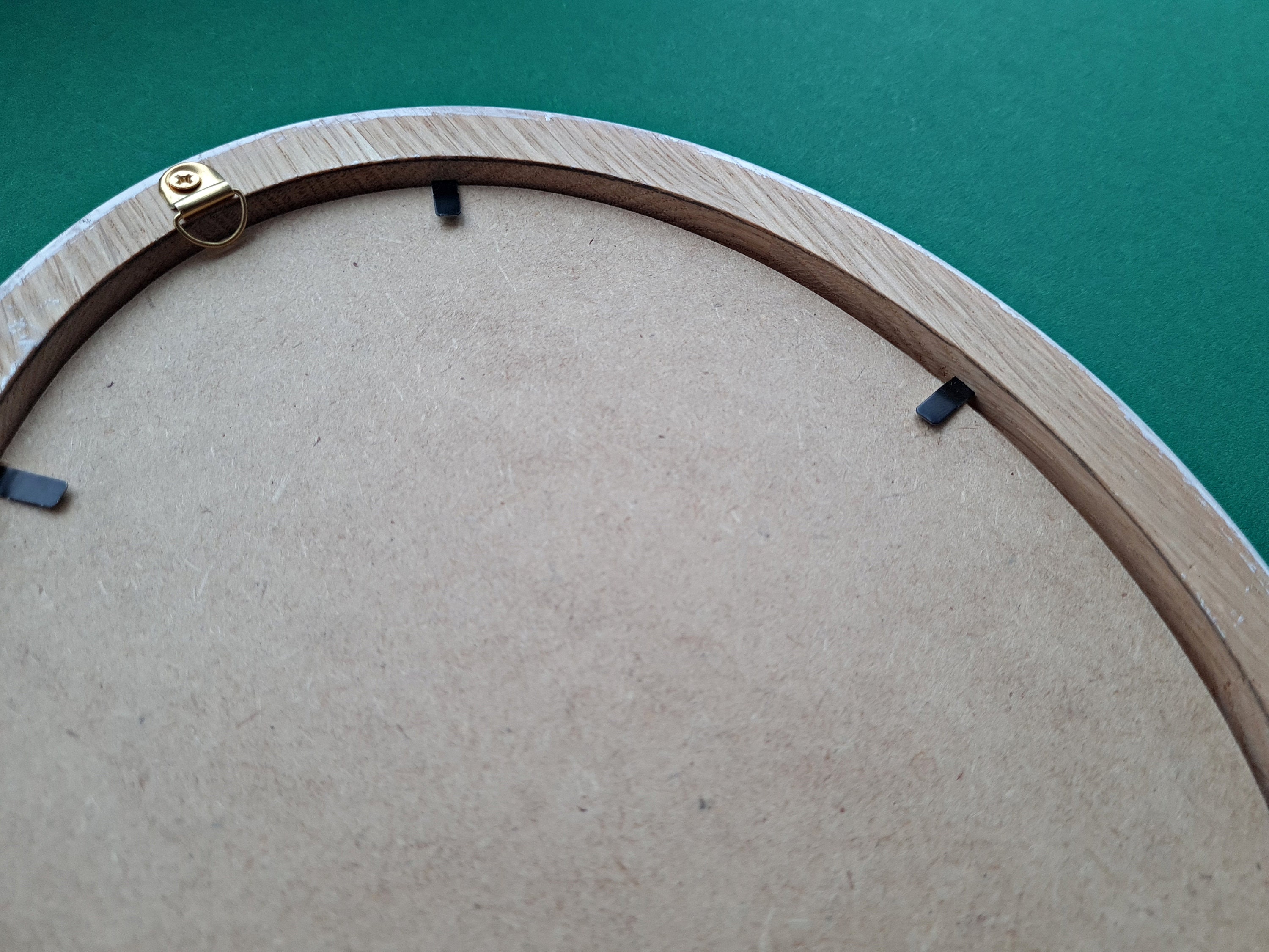 White oval frame oval frame wooden oval frame picture | Etsy