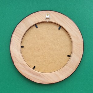 Wide Round Frame, Modern Round Frame, Picture Frame, Wooden Round Frame ...