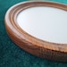 Wooden Round Frame, Round Picture Frame, Round Frame, Choose Size: 4 X ...