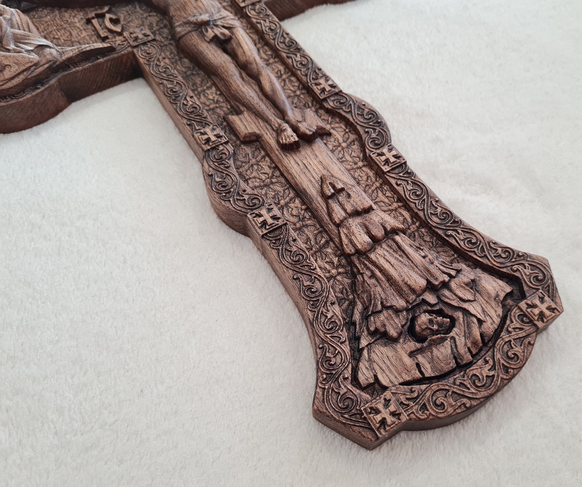 Wooden Crucifix Wood Crucifix Christianity Jesus Christ - Etsy