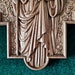 The Shepherd Cross, Wooden Carved Cross - Etsy