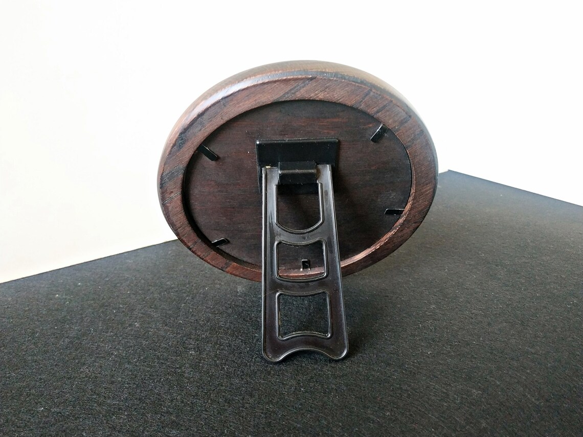 Tabletop Wooden Round Frame Round Picture Frame Round Frame - Etsy