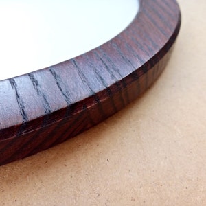 Ash Tree Wooden Round Frame, Modern Picture Frame - Etsy
