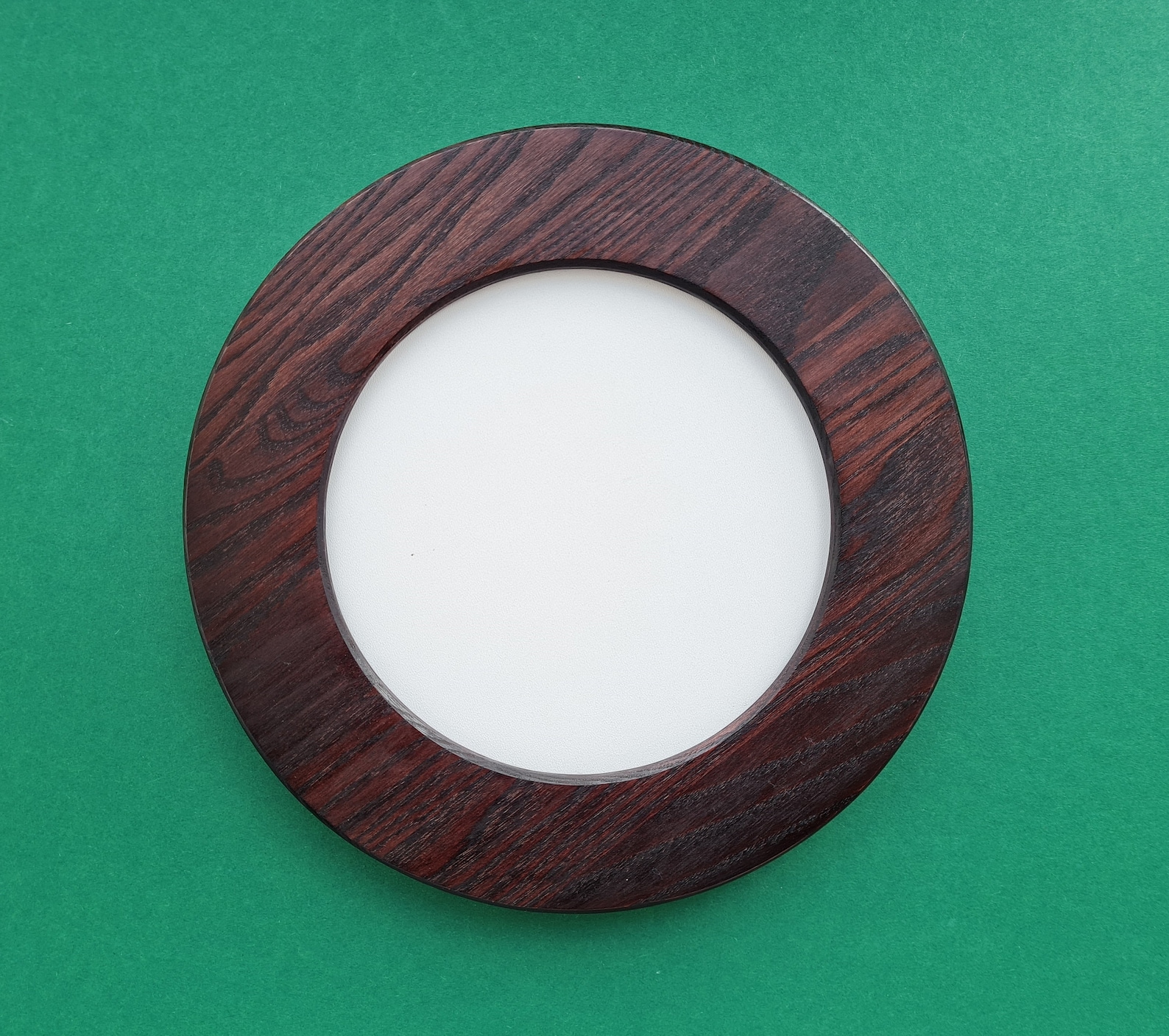 Wide Round Frame, Modern Round Frame, Picture Frame, Wooden Round Frame ...