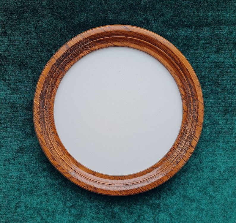Wooden Round Frame Round Picture Frame Round Frame Choose - Etsy