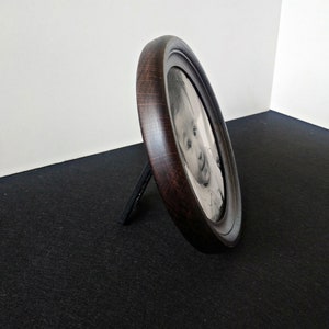 Tabletop Wooden Round Frame, Round Picture Frame, Round Frame, Choose ...