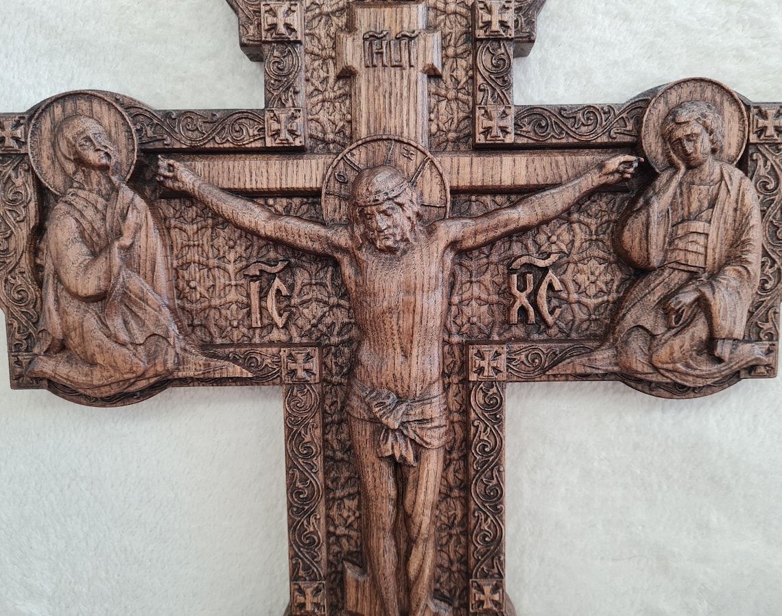 Wooden Crucifix Wood Crucifix Christianity Jesus Christ - Etsy
