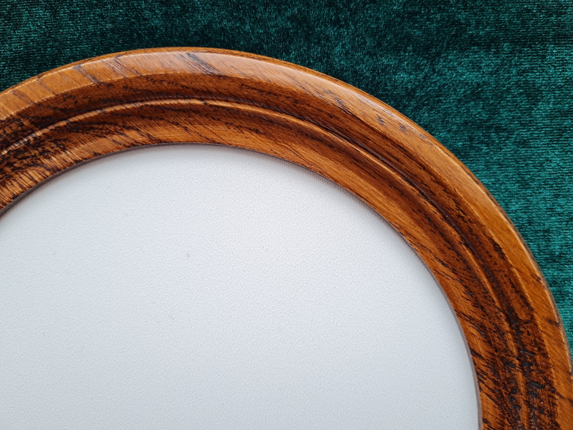Wooden Round Frame Round Picture Frame Round Frame Choose - Etsy