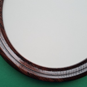 Wooden Round Frame, Round Picture Frame, Round Frame, Choose Size: 4 X ...