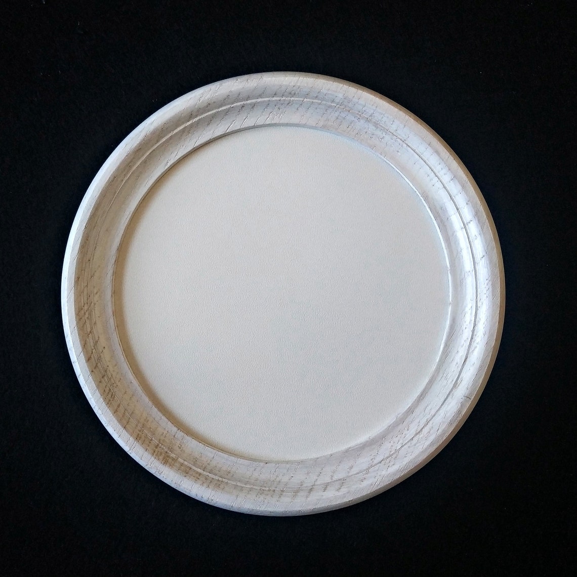 Wooden Round Frame White Round Frame Round Picture Frame - Etsy