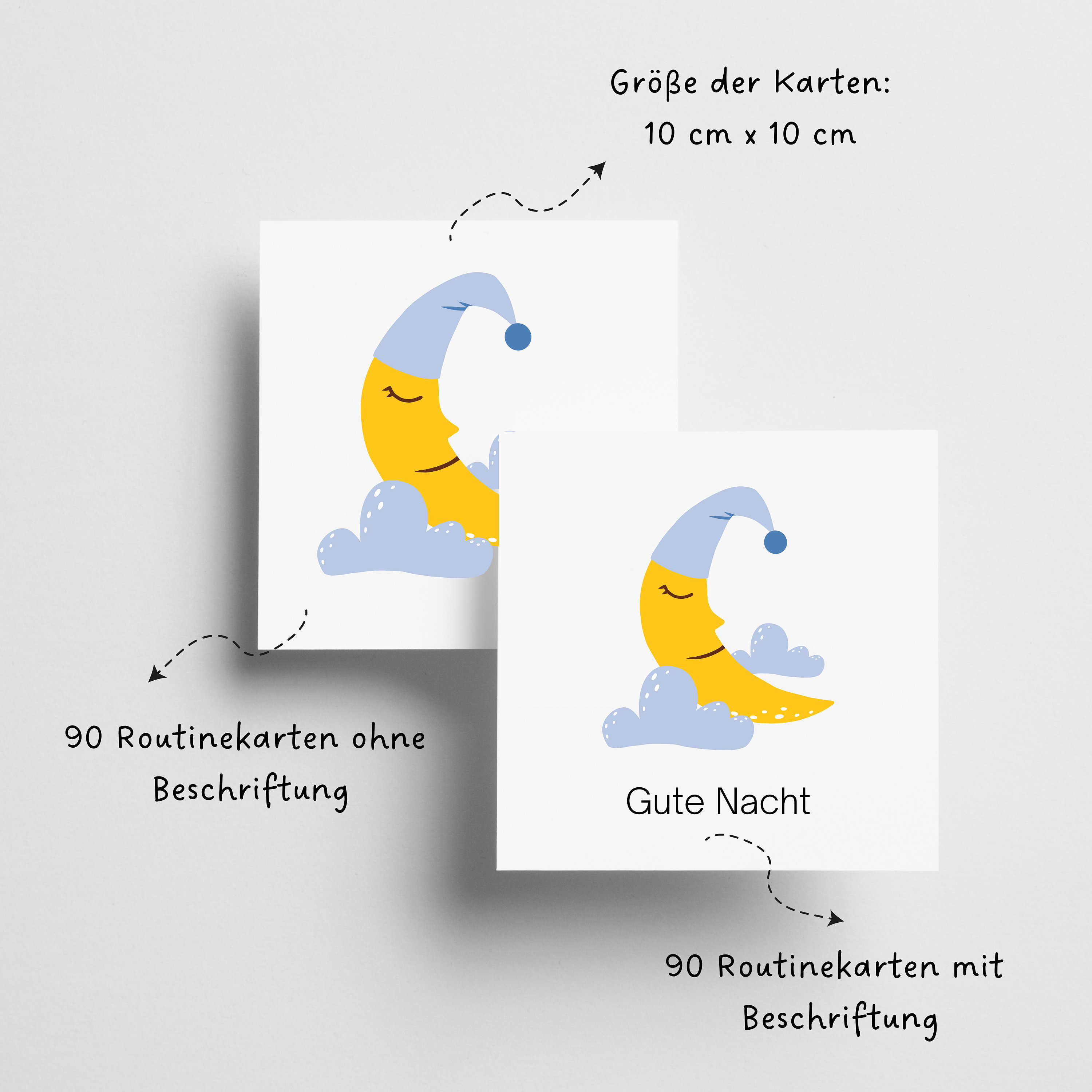 Routine Cards for Children Large Montessori, Daily Plan for Morning ...