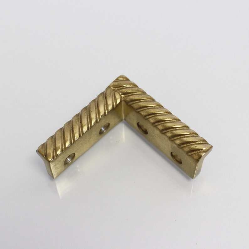 Manitoba Solid Brass Table Corner Case Corner Box Corner - Etsy