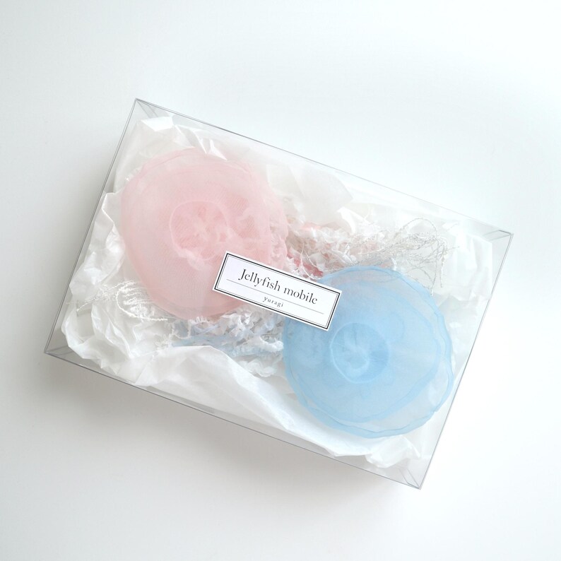 Twin Jellyfish Mobile, [ M / M ] , Nursery Hanging Decor, Sea Creature ...