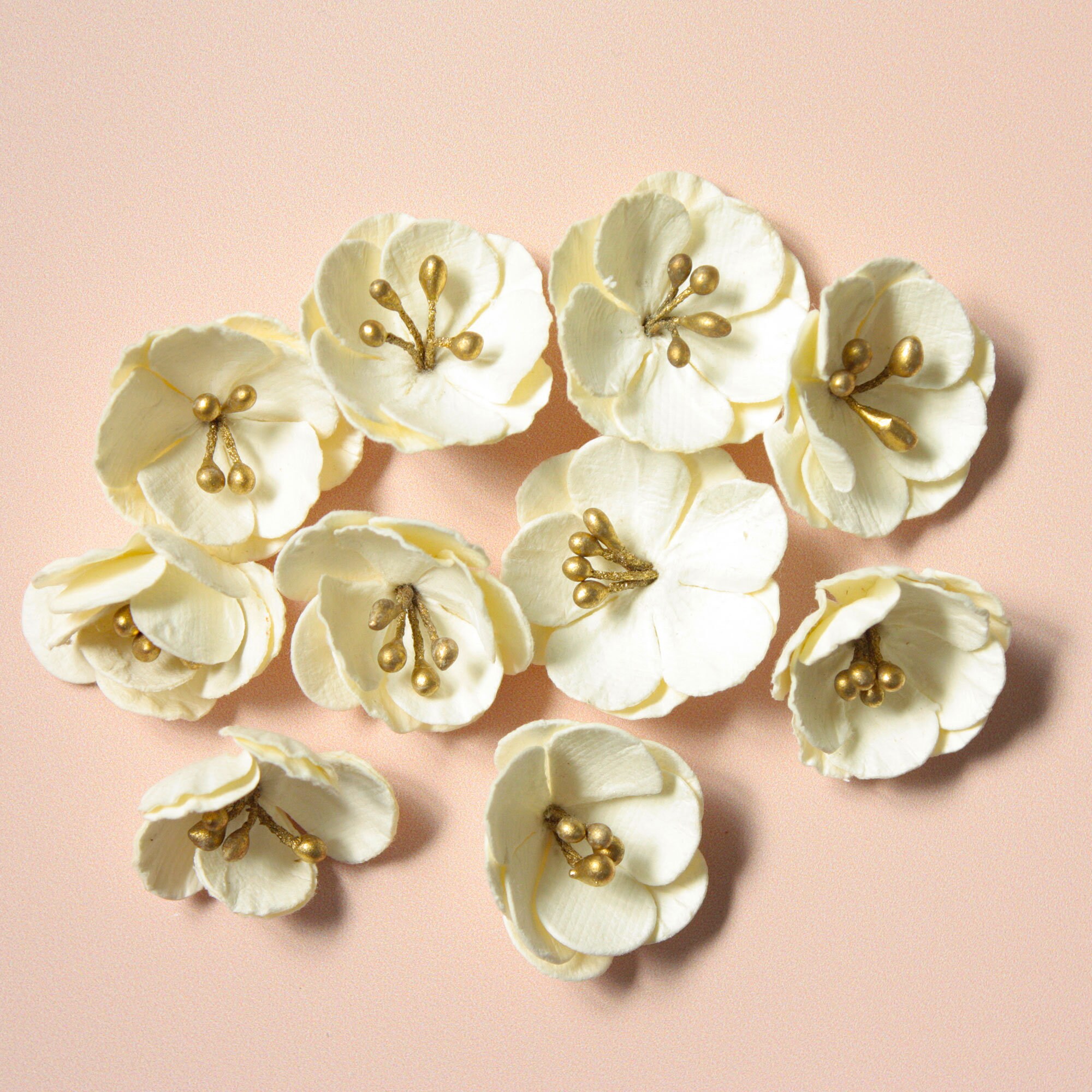 Papercraft Embellishments Papercraft Flowers Papercraft | Etsy