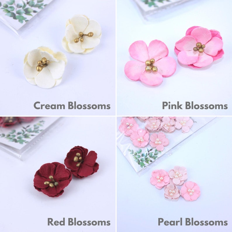 Papercraft Embellishments Papercraft Flowers Papercraft - Etsy
