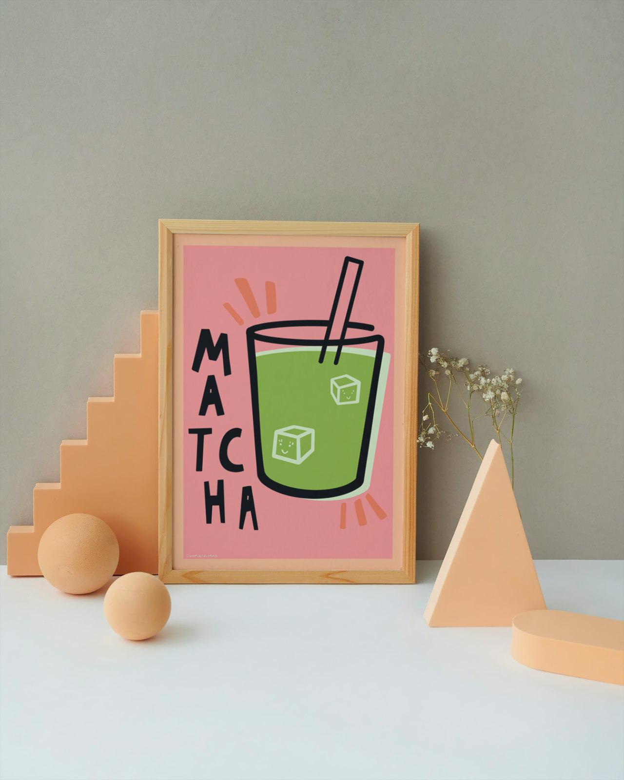 Matcha Art Print - Etsy