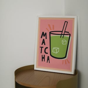 Matcha Art Print - Etsy