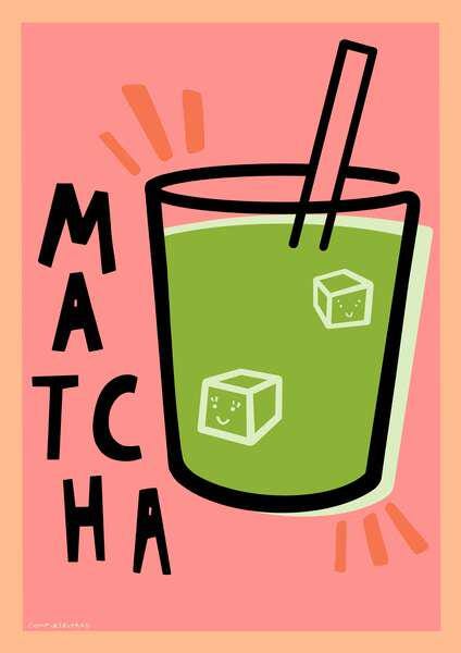 Matcha Art Print - Etsy