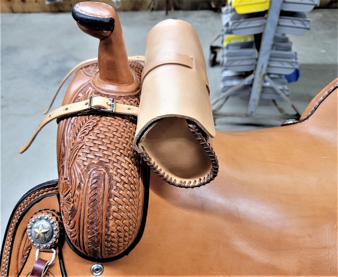 Leather Pommel Bag, Custom Pouch, Saddle Bag, Billet Bag, Purse, Swell ...