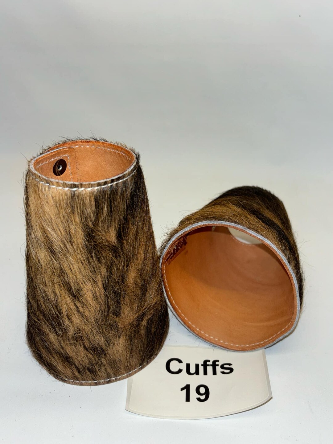 Wrist Cuffs Hair-on Cowhide - Etsy