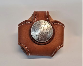 Clip on Deer Snuff Case,snuff Can Holster,leather Snuff Can Holder ...
