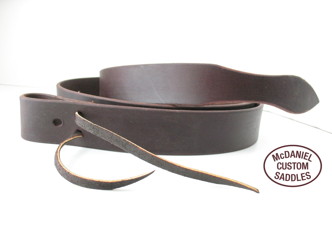 6' 72 Premium Latigo Leather Billet Saddle Cinch Tie Strap Western ...