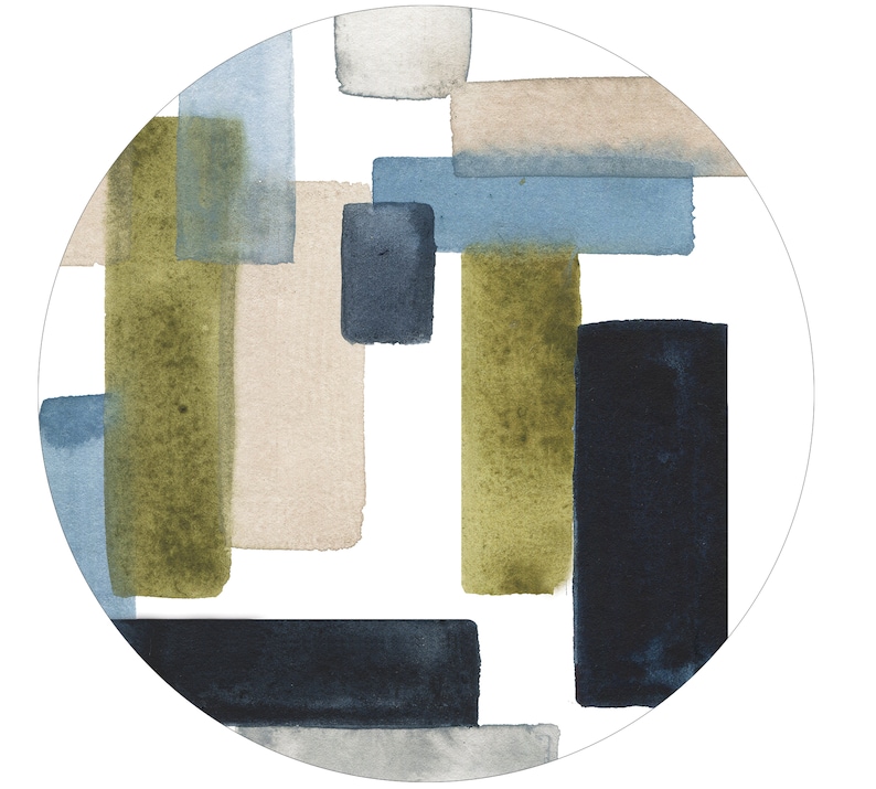 Abstract posters setset of 2 wall art | Etsy