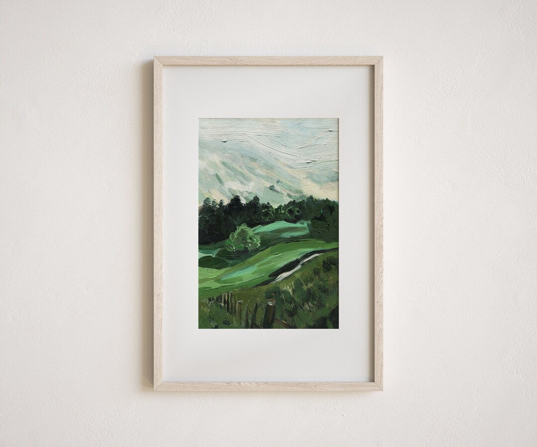 Landscape Print,landscape Painting,landscape Art Print,canvas Landscape ...