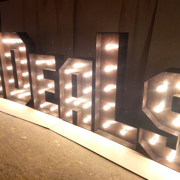 Giant Letters - Etsy