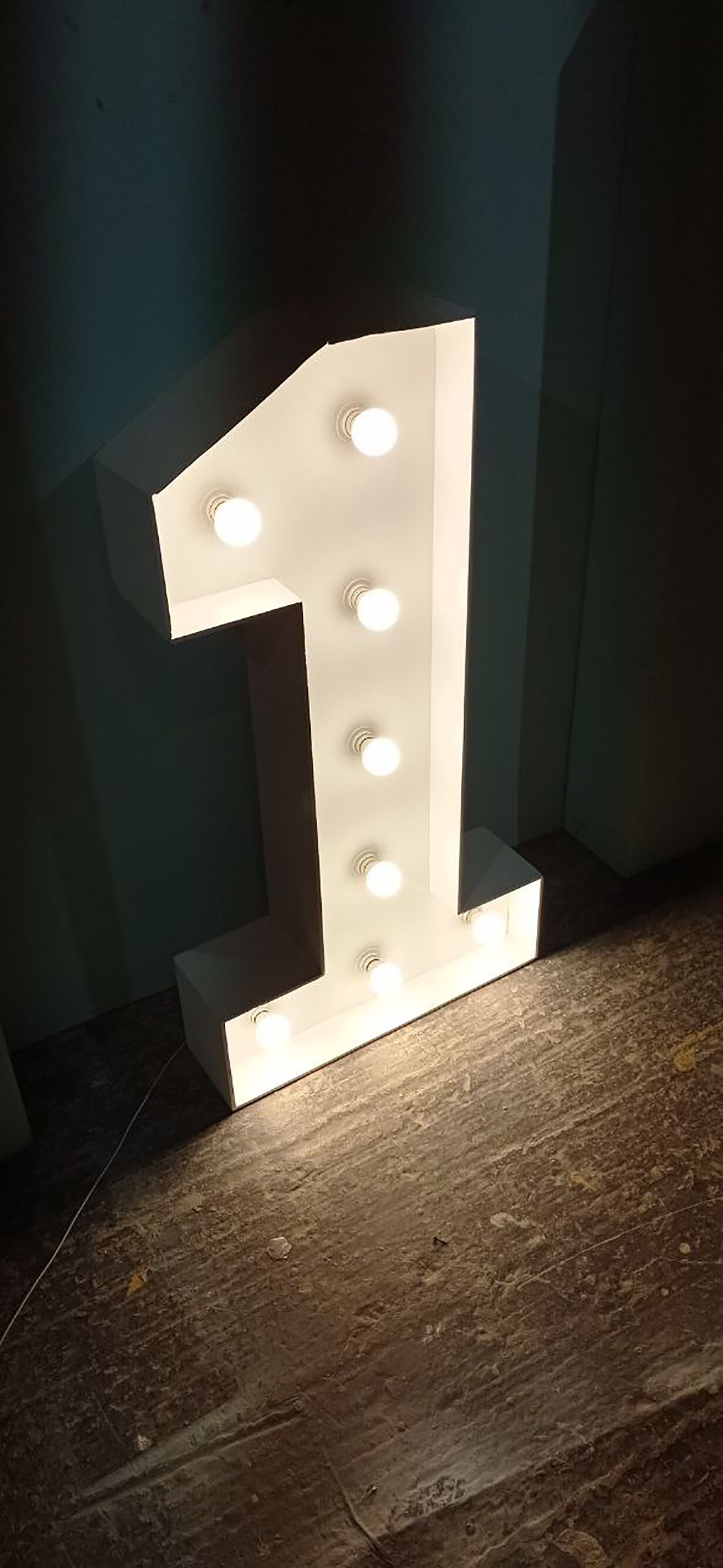 Light Number 2 4 Feet Light up Numbers 21st Anniversary Number 3 Feet ...