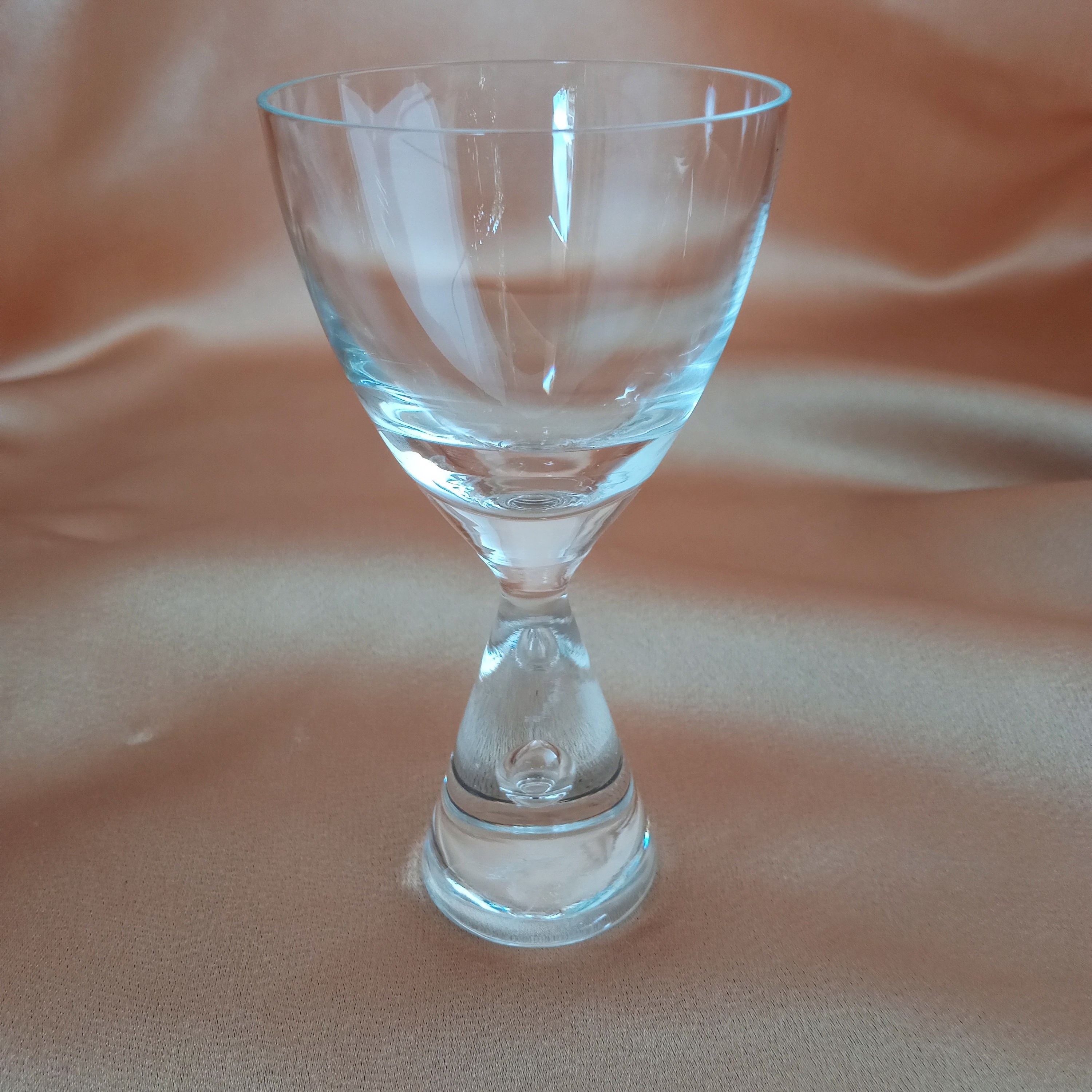 Vintage Holmegaard Princess Crystal Tear Drop Glasses, Two Vintage ...