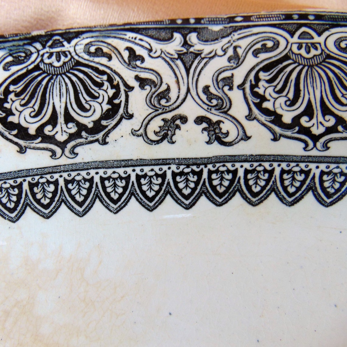 Vintage Faience Decorative Plate Art Deco Stoneware Platter | Etsy