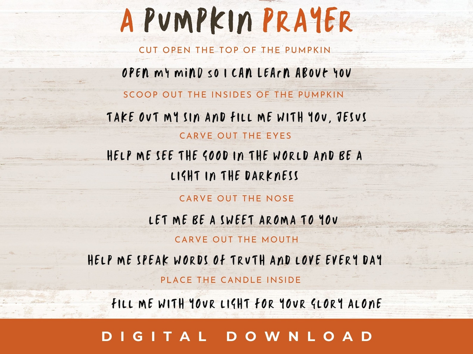 Pumpkin Prayer Pumpkin Prayer Coloring Pumpkin Carving Religious ...