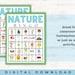 Nature Bingo Printable | Nature Study | Backyard Scavenger Hunt ...