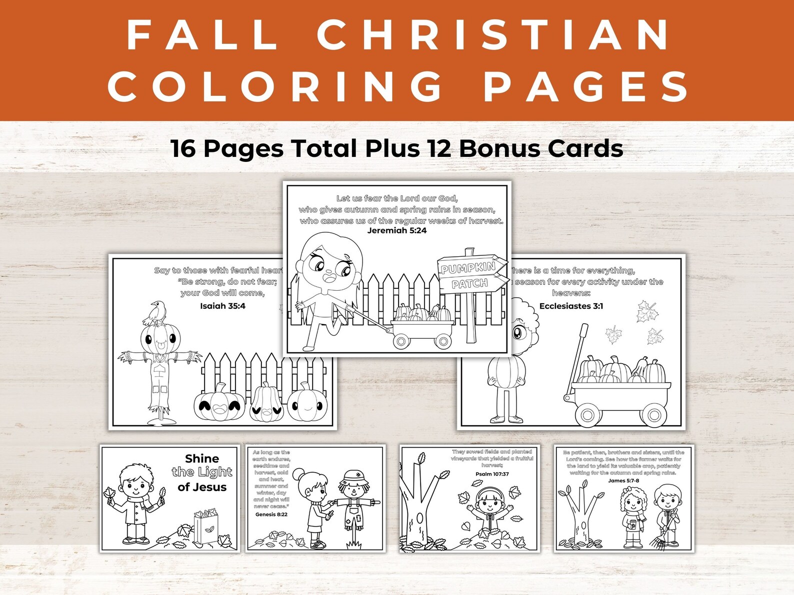 Christian Fall Coloring Pages Christian Halloween Coloring Pages Fall ...