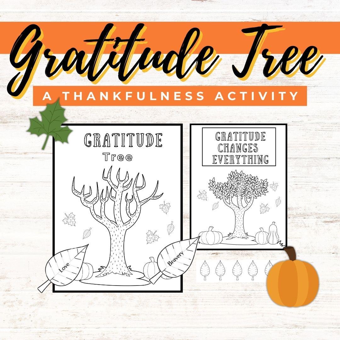Thanksgiving Gratitude Tree Printable: Family Activity (PDF File) - Etsy