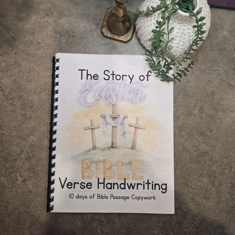 Easter Bible Verse Tracing Worksheets | Scripture Copywork | Easter ...