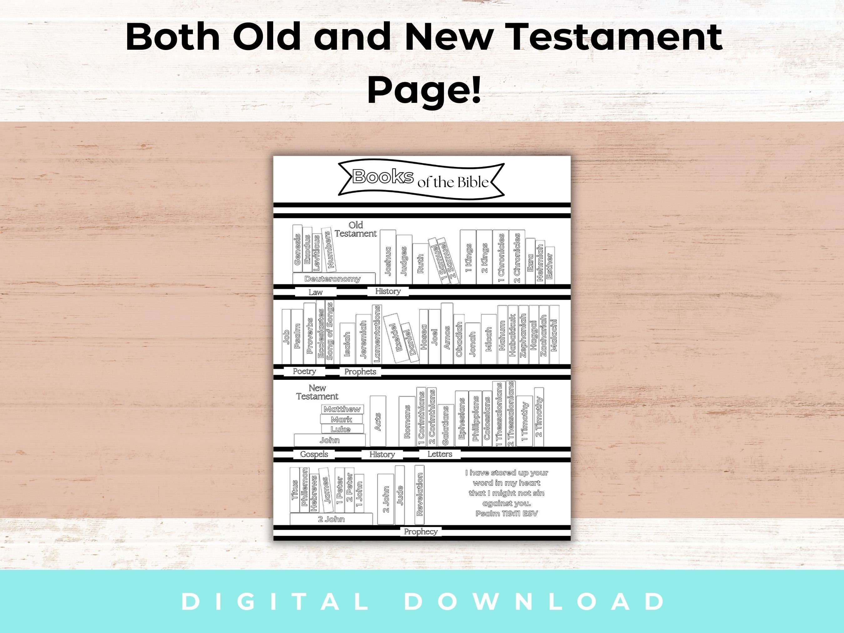 Books of the Bible Coloring Pages | Bible Coloring | New Testament ...